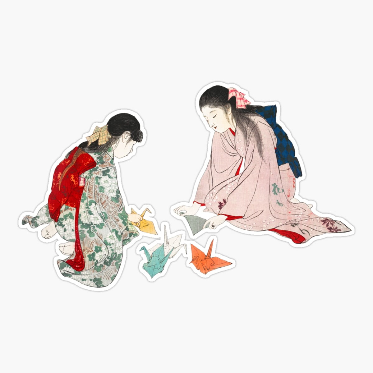 Onim Japanese Art, Origami Sticker, Phone Decal Water Bottle Stickers ...