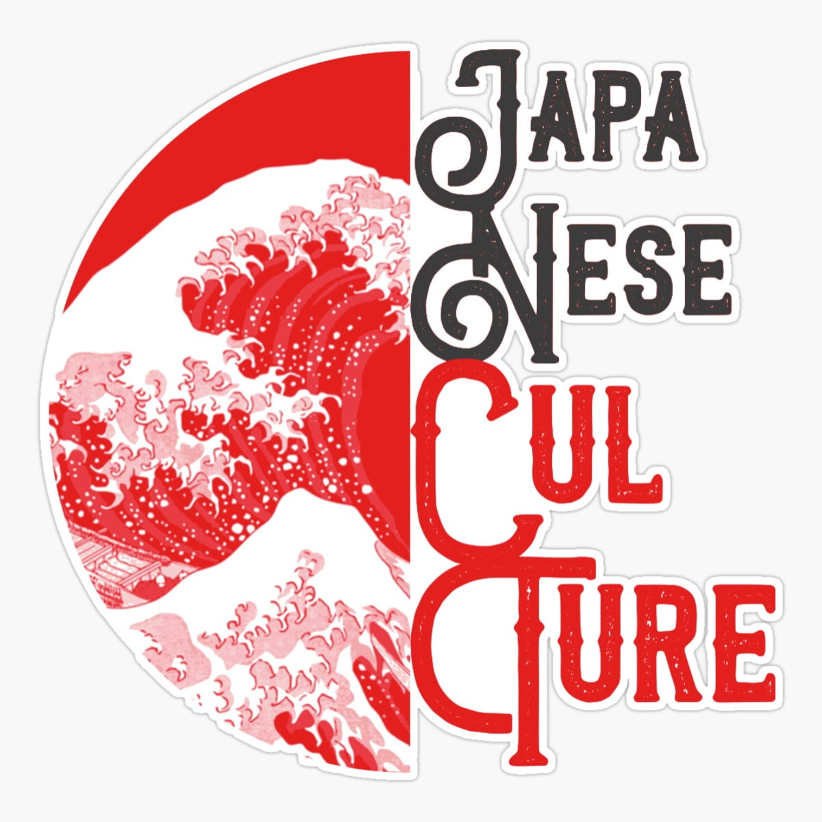 Onim Japanese Culture Japan Vacation Wanderlust Asia Sticker, Phone ...