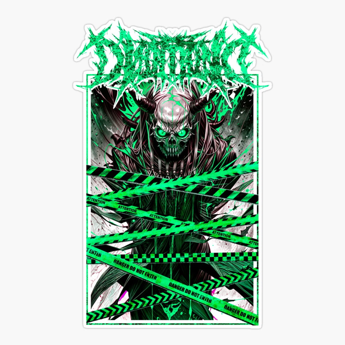 Onim Japanese Demon | Anime Demon | Anime Shinigami Sticker, Phone ...