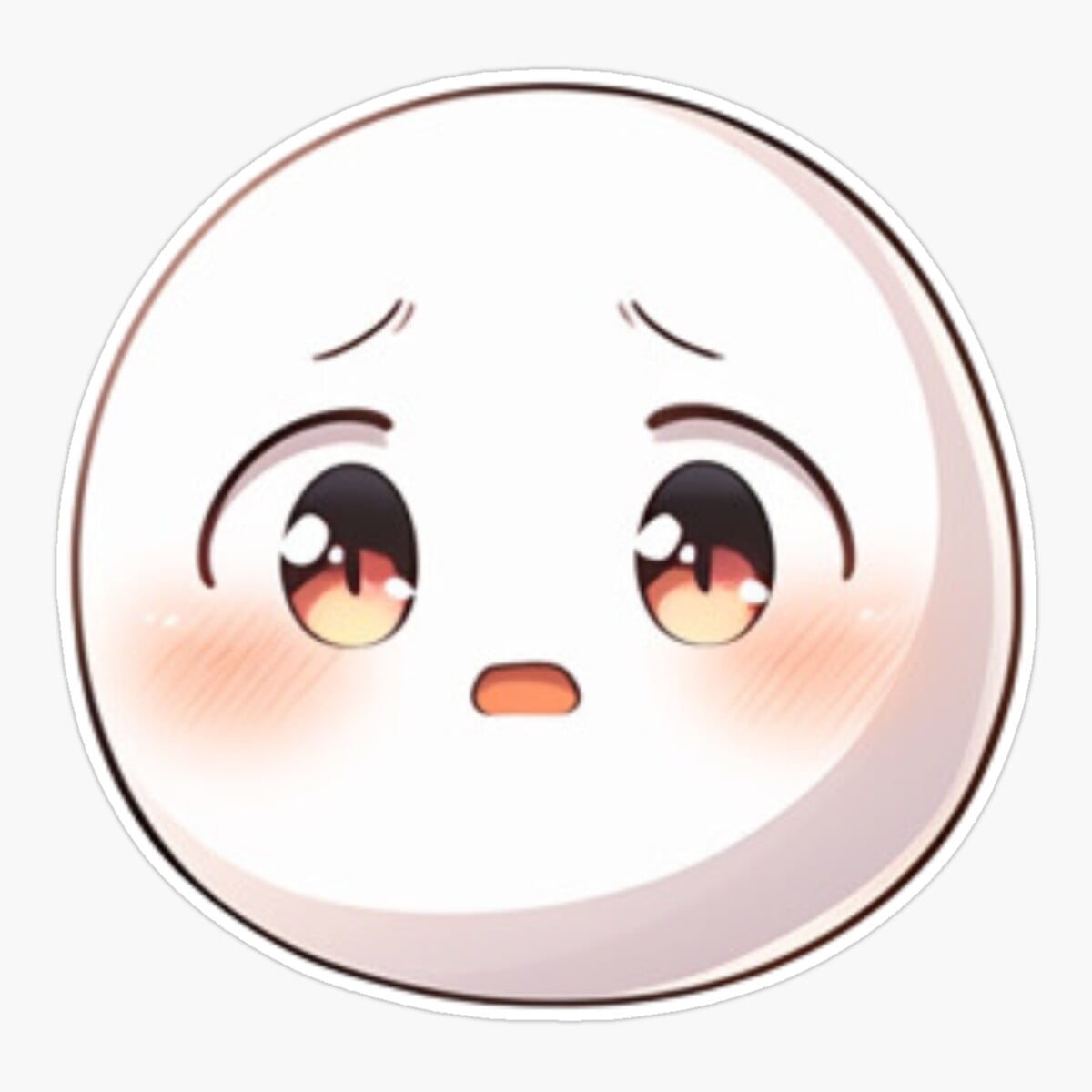 Onim Japanese Emoji Sticker, Phone Decal Water Bottle Stickers Car ...