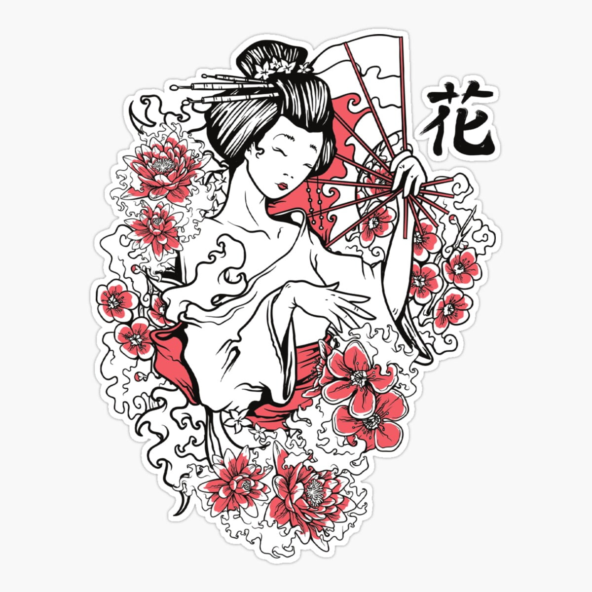 Onim Japanese Women Art | Transparent Girl Tattoo | Japanese Culture ...