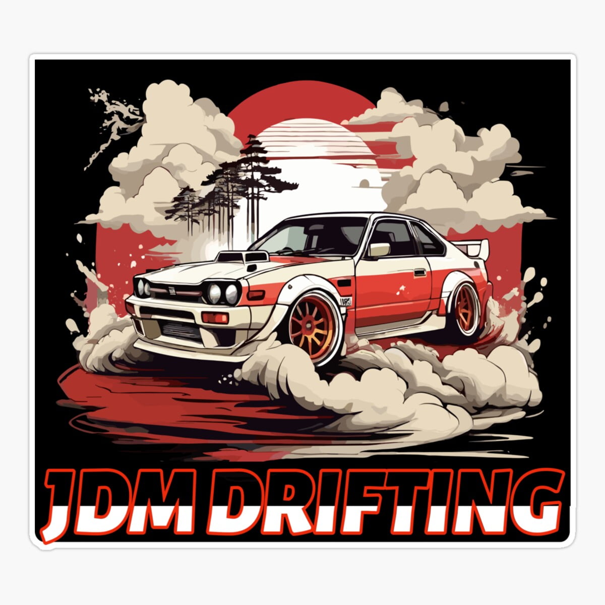 Onim Jdm Drifting Sticker, Phone Decal Water Bottle Stickers Car Decals, Funny Birthday Gift ...