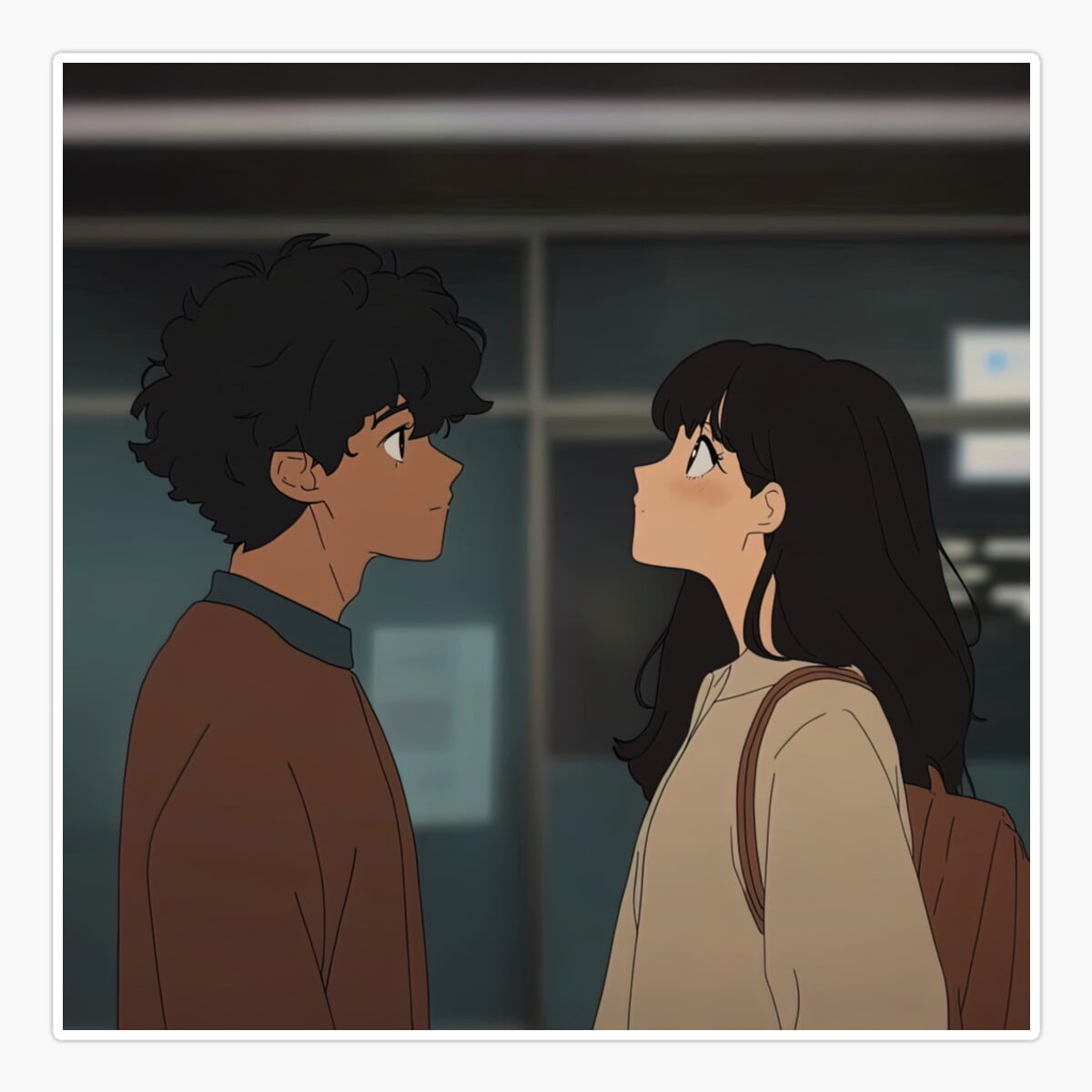 Onim Jealous | Anime Style Sticker, Phone Decal Water Bottle Stickers ...