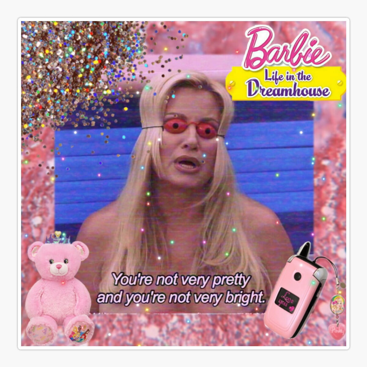 Onim Jennifer Coolidge Sticker, Phone Decal Water Bottle Stickers Car ...