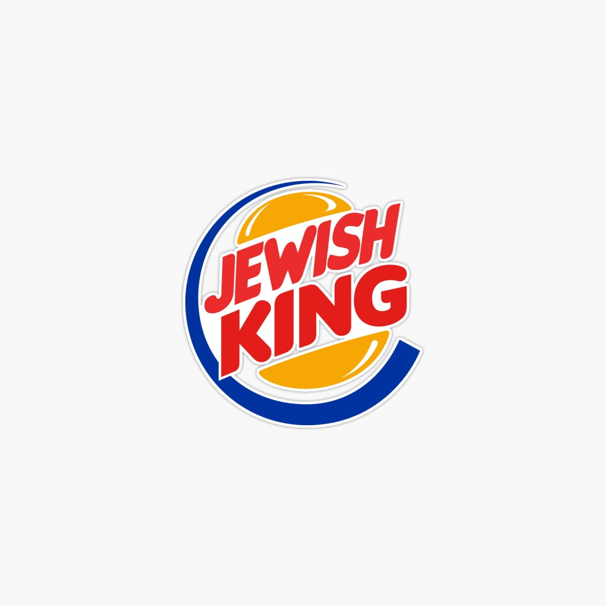 Onim Jewish King Sticker - Walmart.com