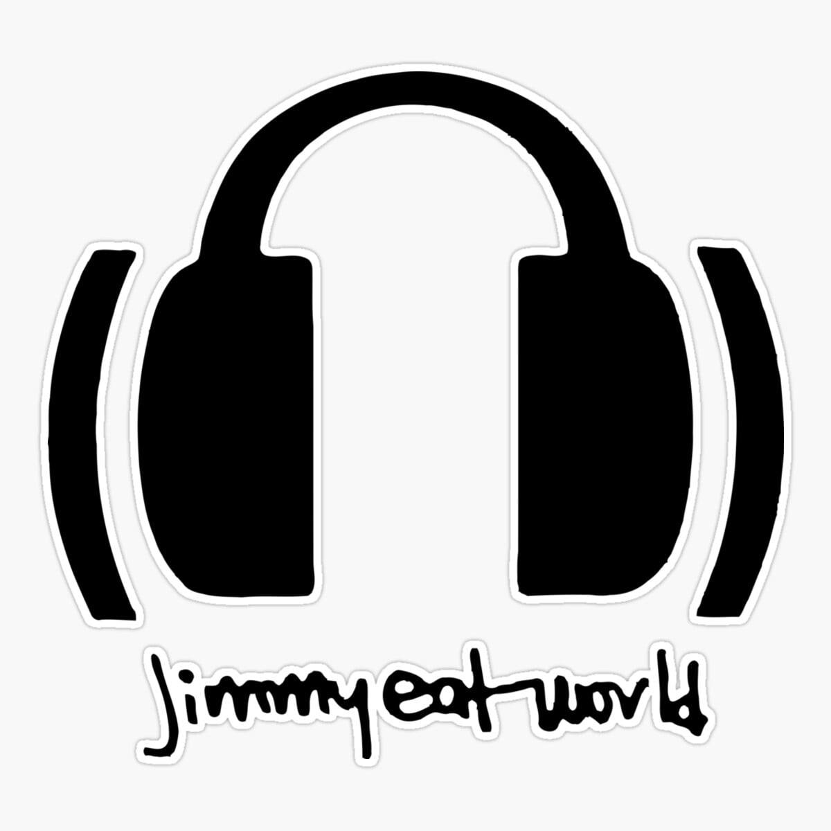 Onim Jimmy World Sticker, Phone Decal Water Bottle Stickers Car Decals ...