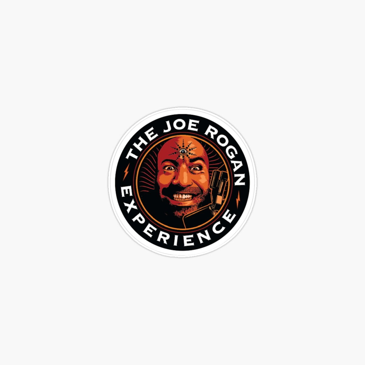Onim Joe Rogan Experience Jre Sticker, Phone Decal Water Bottle ...