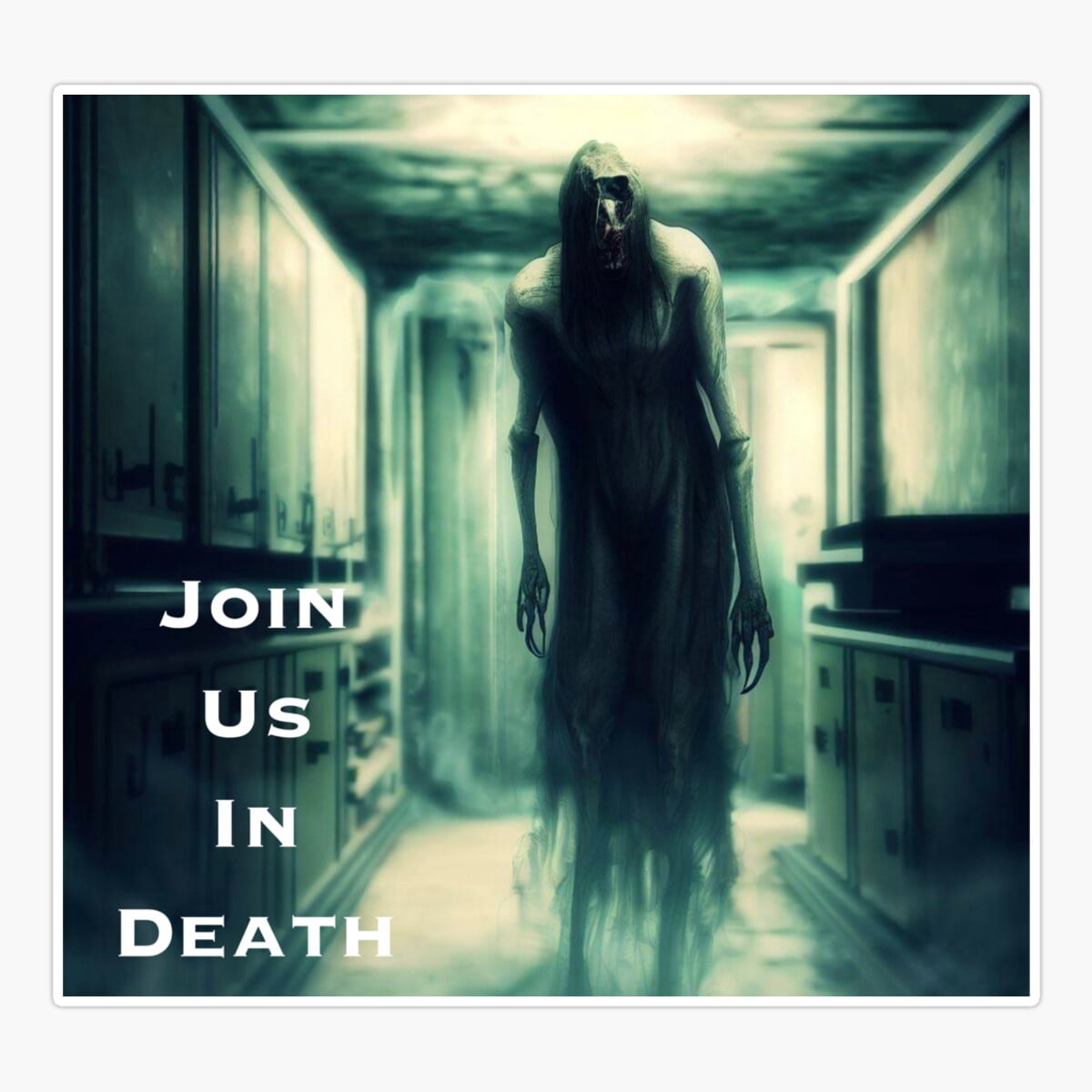 Onim Join Us In Death Sticker, Phone Decal Water Bottle Stickers Car ...