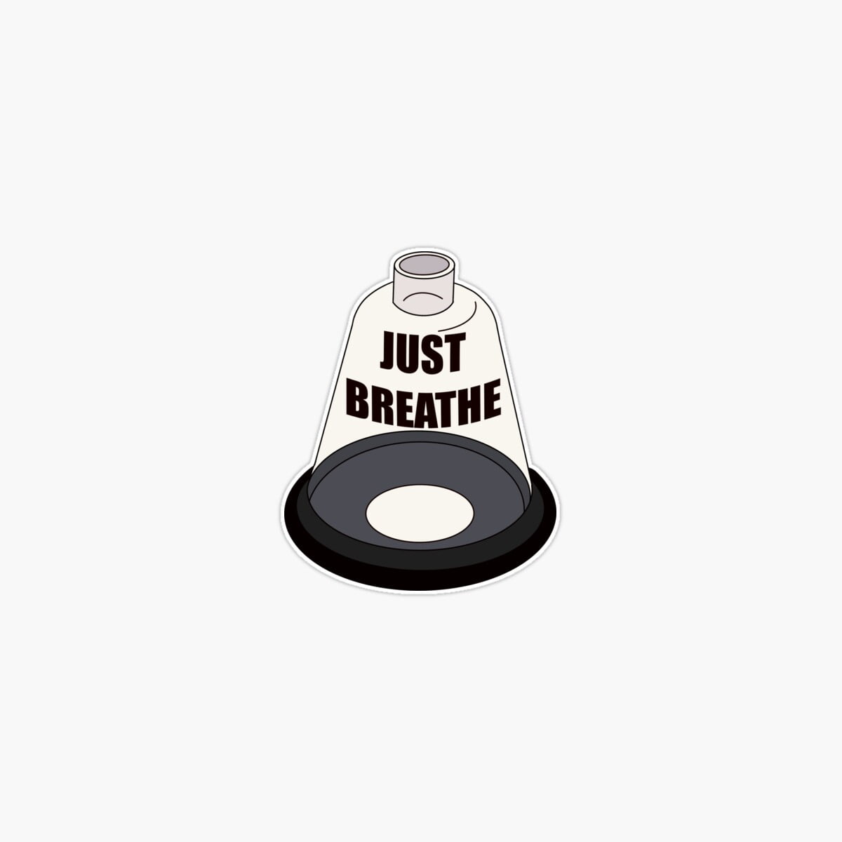 Onim Just Breathe Vet Oxygen Mask Sticker - Walmart.com