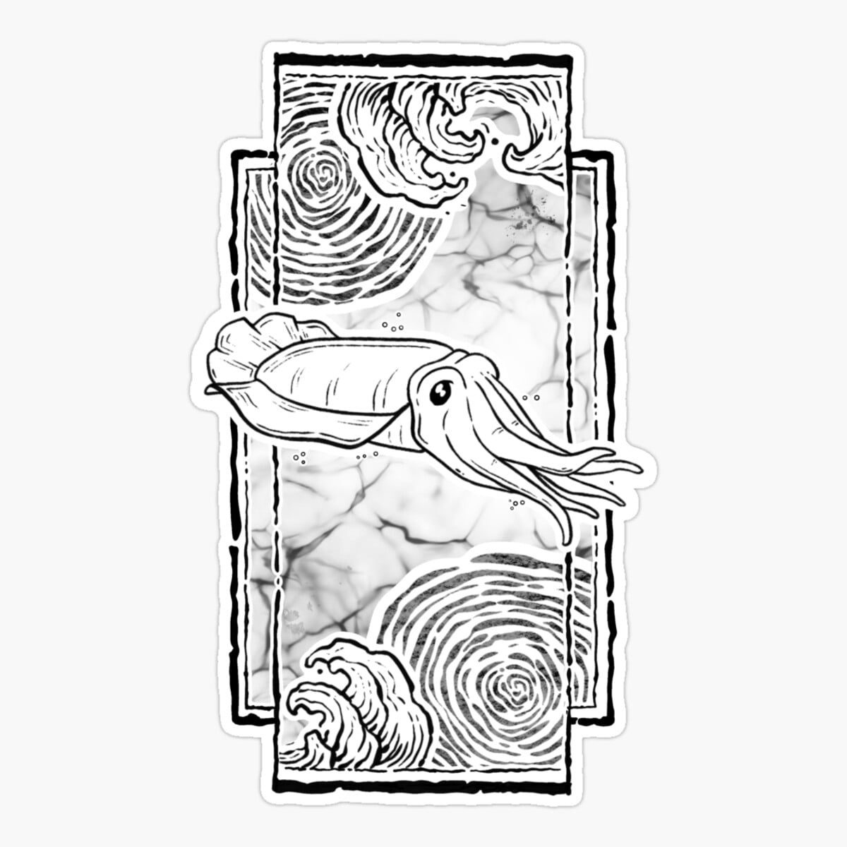 Onim K9 Bonk Division. No Horny Police. Sticker, Phone Decal Water ...