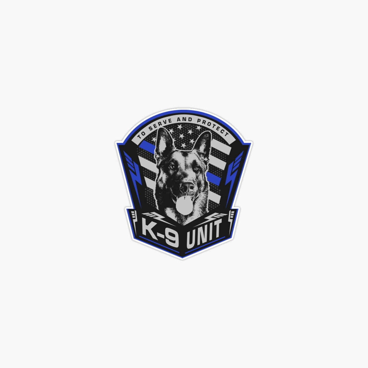 Onim K9 Unit - Malinois Belgian Shepherd -Mechelaar Sticker, Phone ...