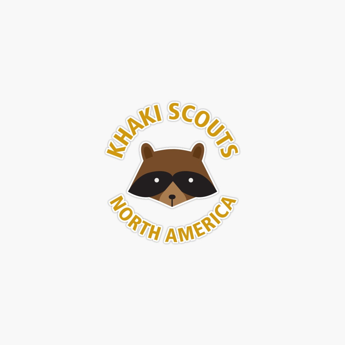 Onim KHAKI SCOUTS Sticker - Walmart.com