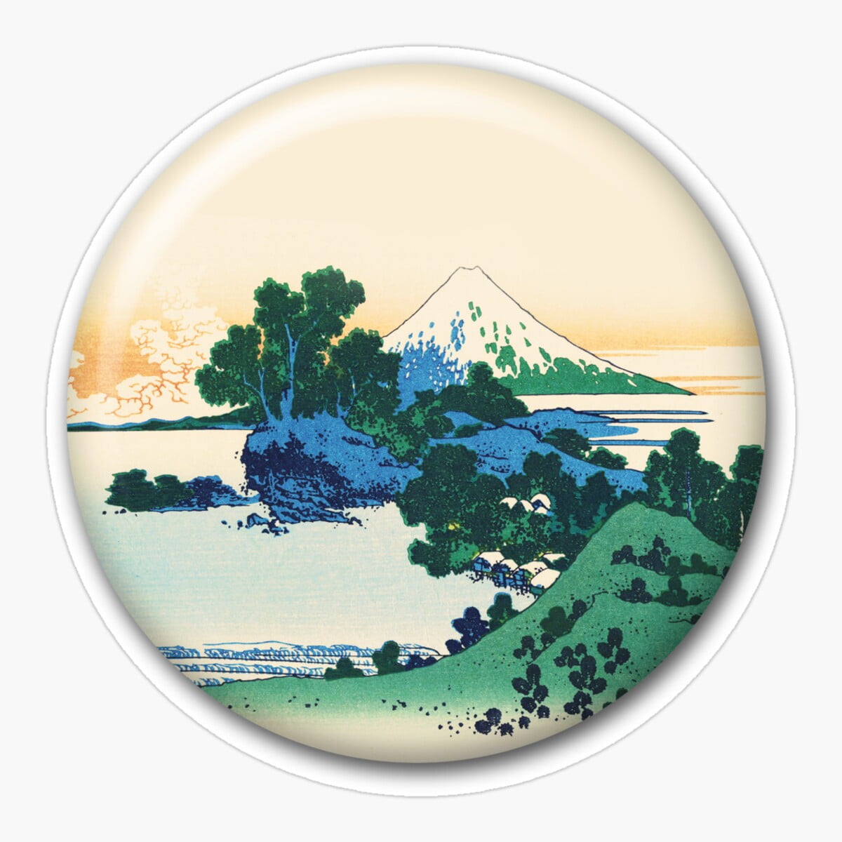 Onim Katsushika Hokusai 'Thirty-Six Views Of Mount Fuji - 11. Sōshū ...