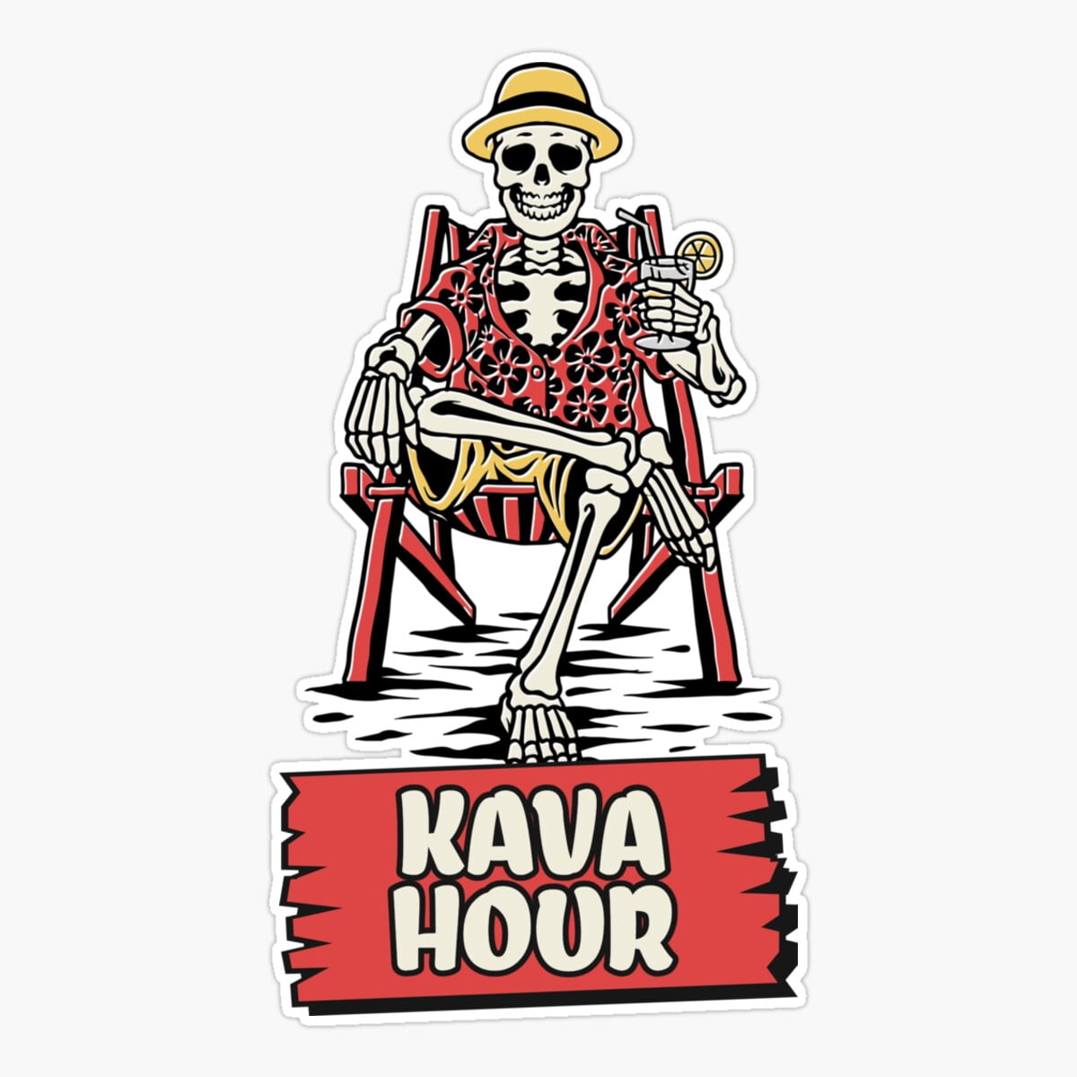 Onim Kava Hour - Kaava Lovers - Pacific Islanders Sticker, Phone Decal ...