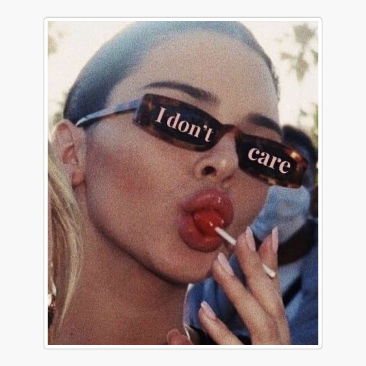 Onim Kendall Jenner Sticker, Phone Decal Water Bottle Stickers Car ...