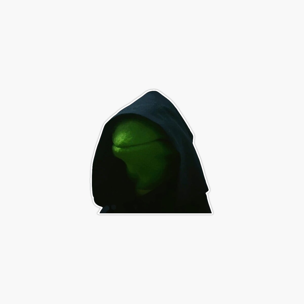 Onim Kermit Evil Sticker, Phone Decal Water Bottle Stickers Car Decals ...