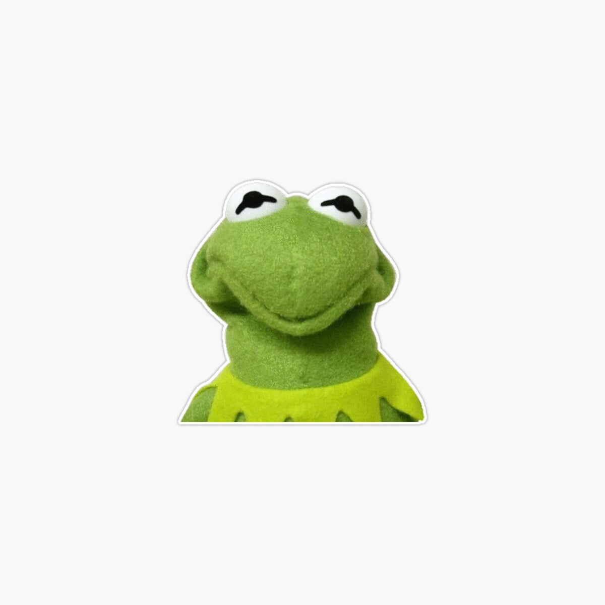 Onim Kermit The Amphibian Sticker, Phone Decal Water Bottle Stickers ...