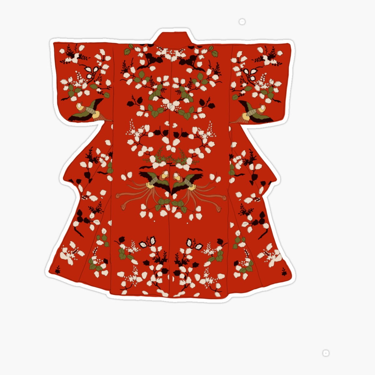 Onim Kimono Sticker, Phone Decal Water Bottle Stickers Car Decals ...