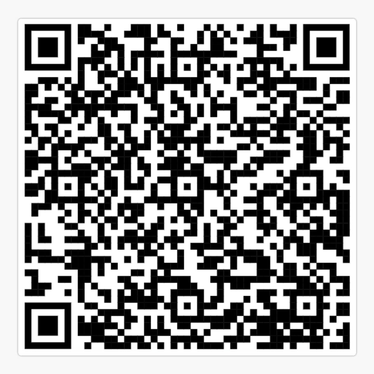 Onim King For A Day Video Qr Code Sticker, Phone Decal Water Bottle ...