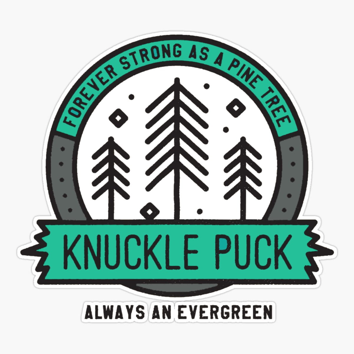 Onim Knuckle Puck (Pop Punk) Sticker, Phone Decal Water Bottle Stickers ...