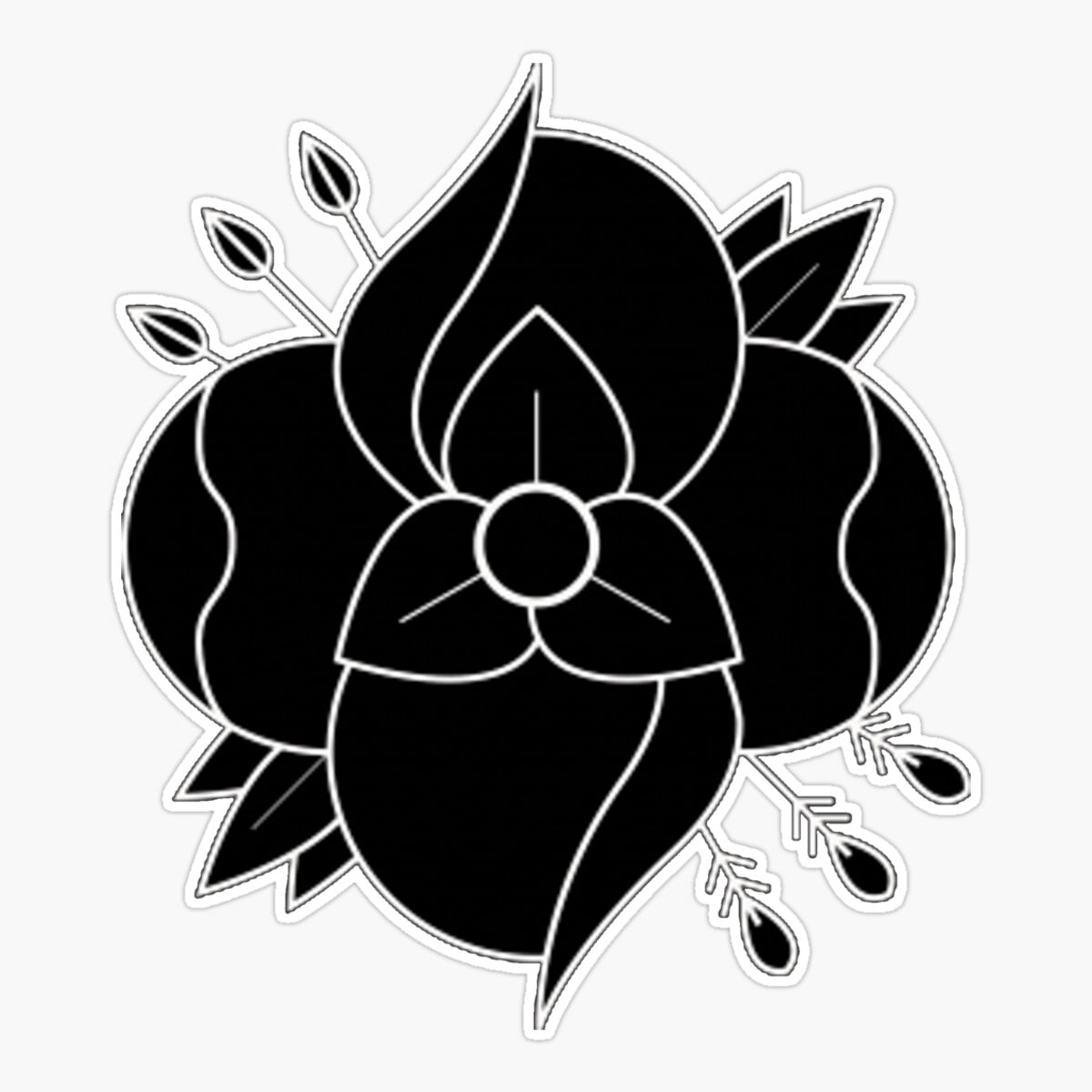 Onim La Dispute Black Sticker, Phone Decal Water Bottle Stickers Car ...