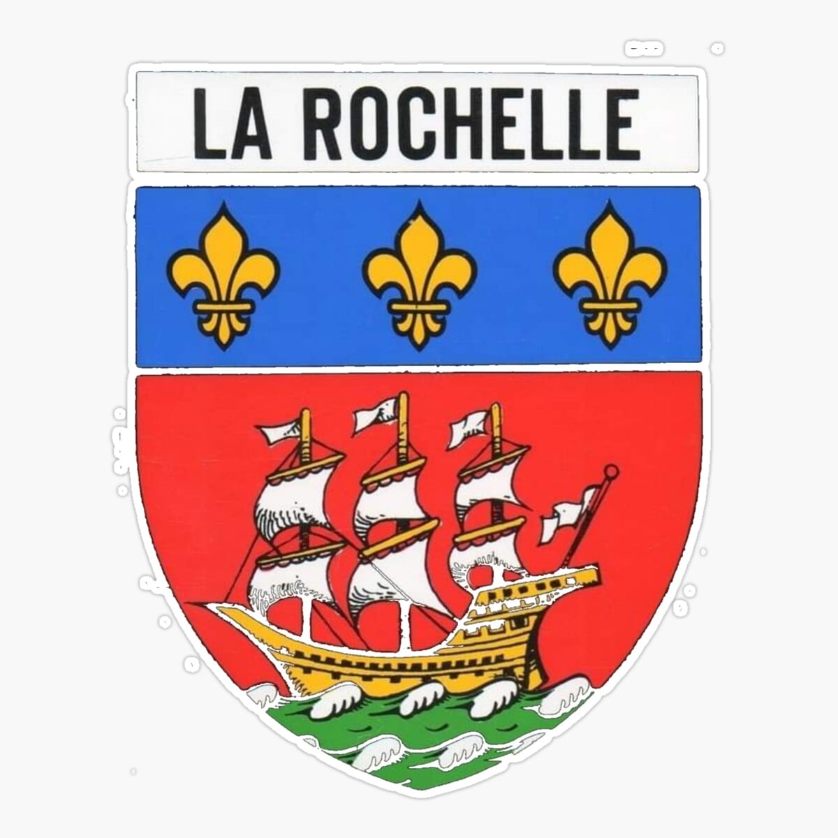 Onim La Rochelle Sticker, Phone Decal Water Bottle Stickers Car Decals ...