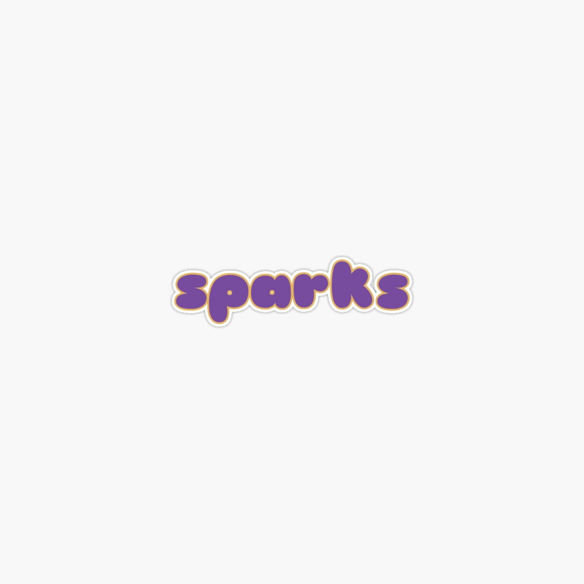 Onim La Sparks Sticker, Phone Decal Water Bottle Stickers Car Decals ...