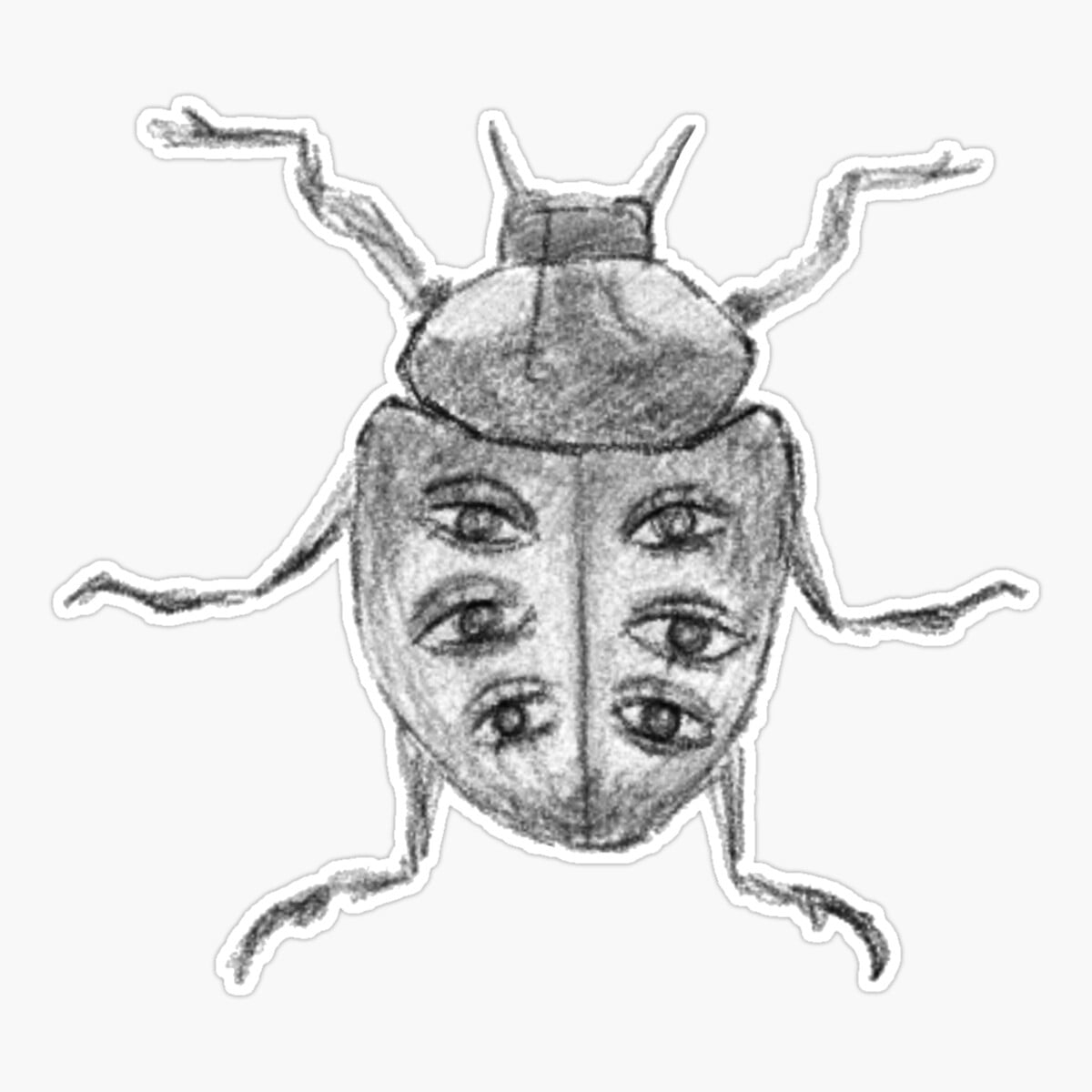 Onim Lady Bug Sticker, Phone Decal Water Bottle Stickers Car Decals ...