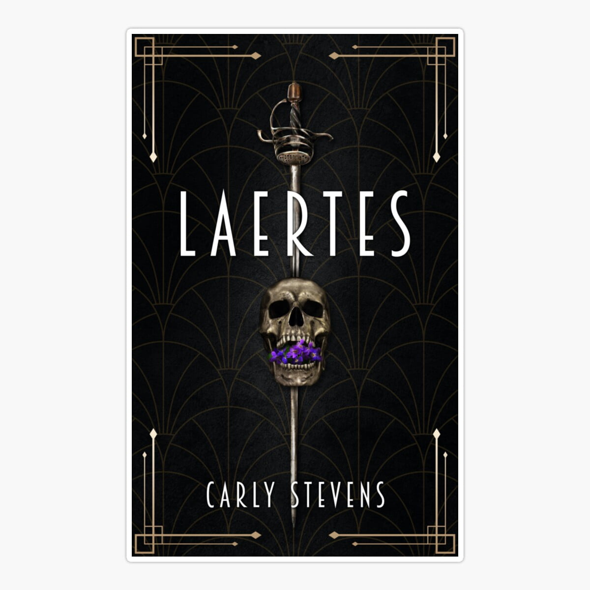 Onim Laertes: A Hamlet Retelling (Carly Stevens) Sticker, Phone Decal ...