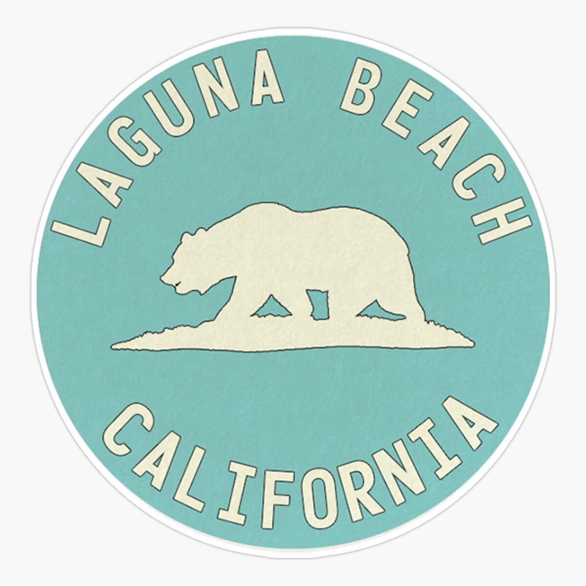 Onim Laguna Beach Sticker, Phone Decal Water Bottle Stickers Car Decals ...