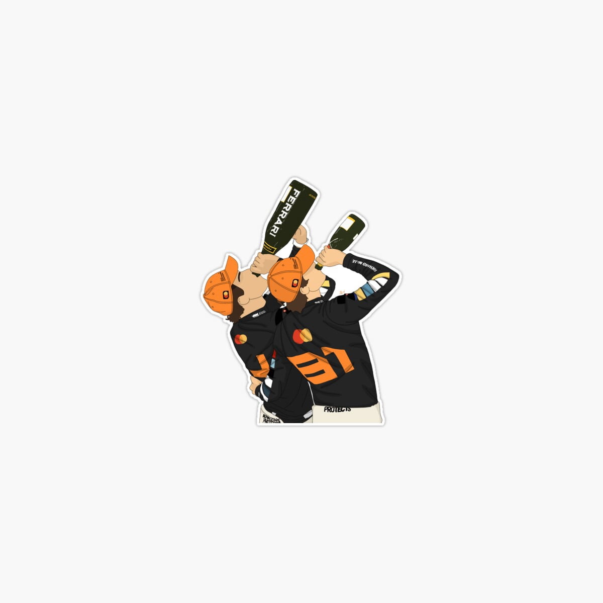 Onim Landoscar Abu Dhabi Gp Sticker, Phone Decal Water Bottle Stickers ...
