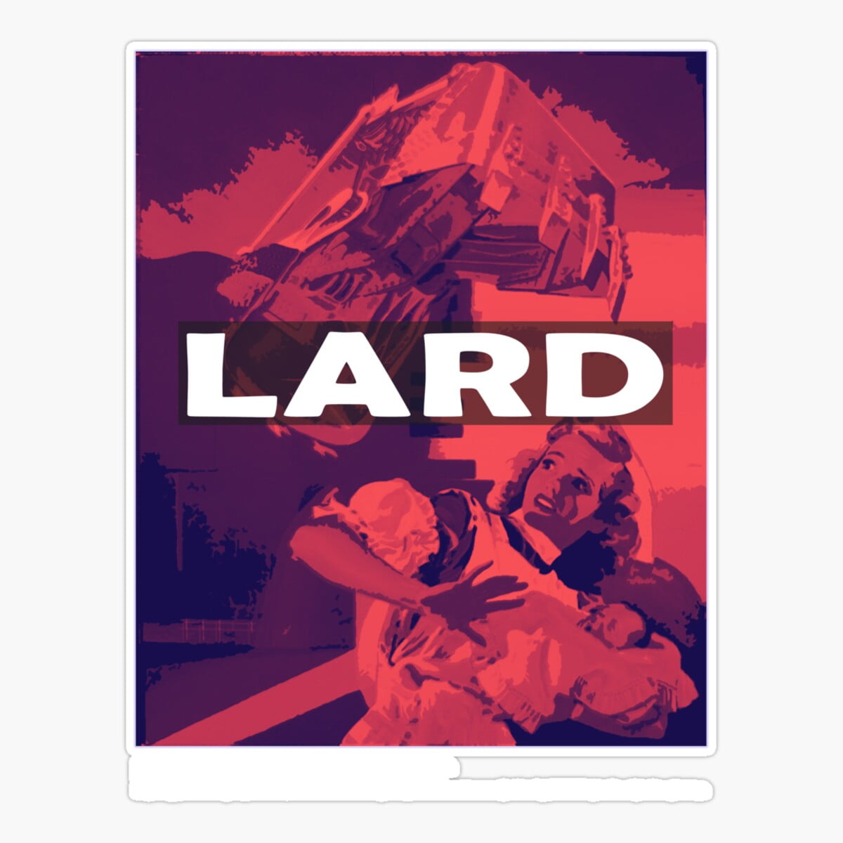 Onim Lard - The Last Temptation Of Reid Inspierd Design Sticker, Phone ...