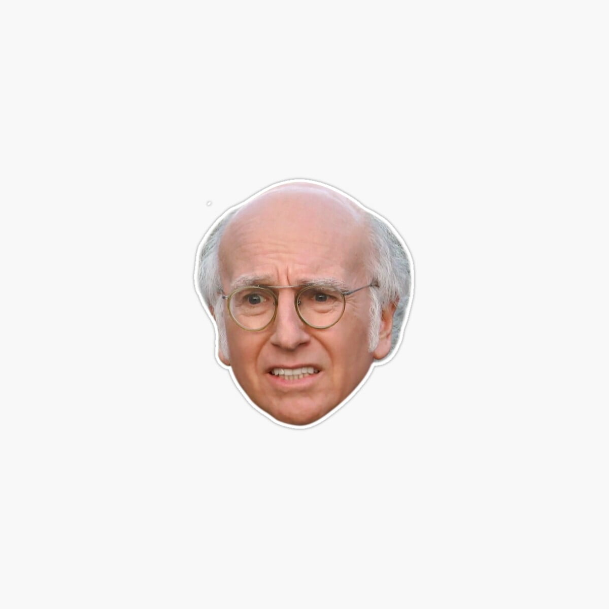 Onim Larry David - 6 Sticker, Phone Decal Water Bottle Stickers Car ...