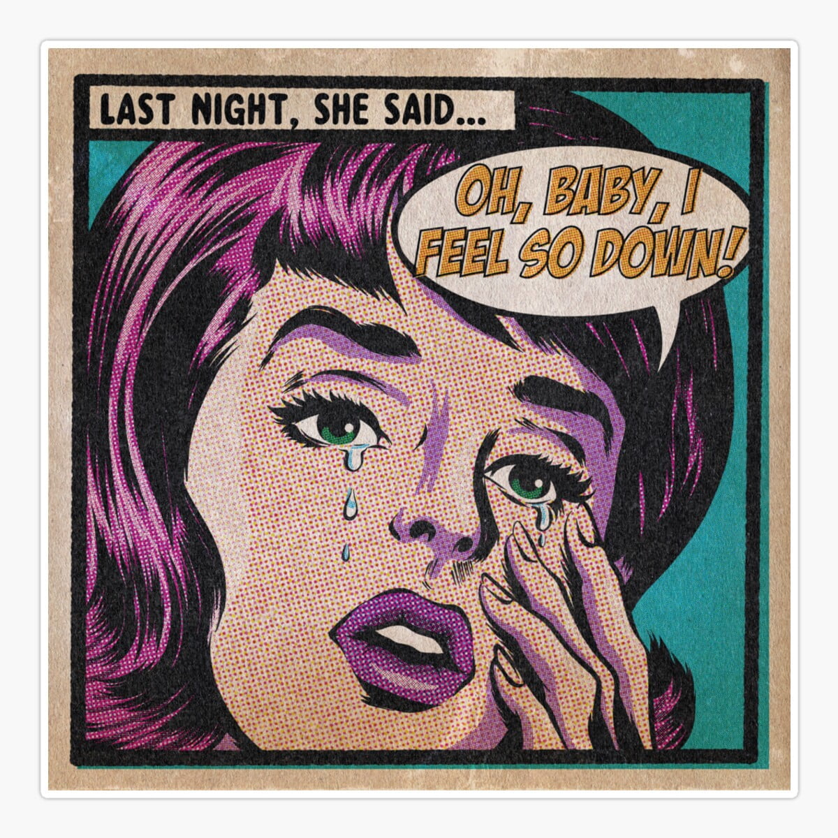 Onim Last Night Sticker, Phone Decal Water Bottle Stickers Car Decals ...