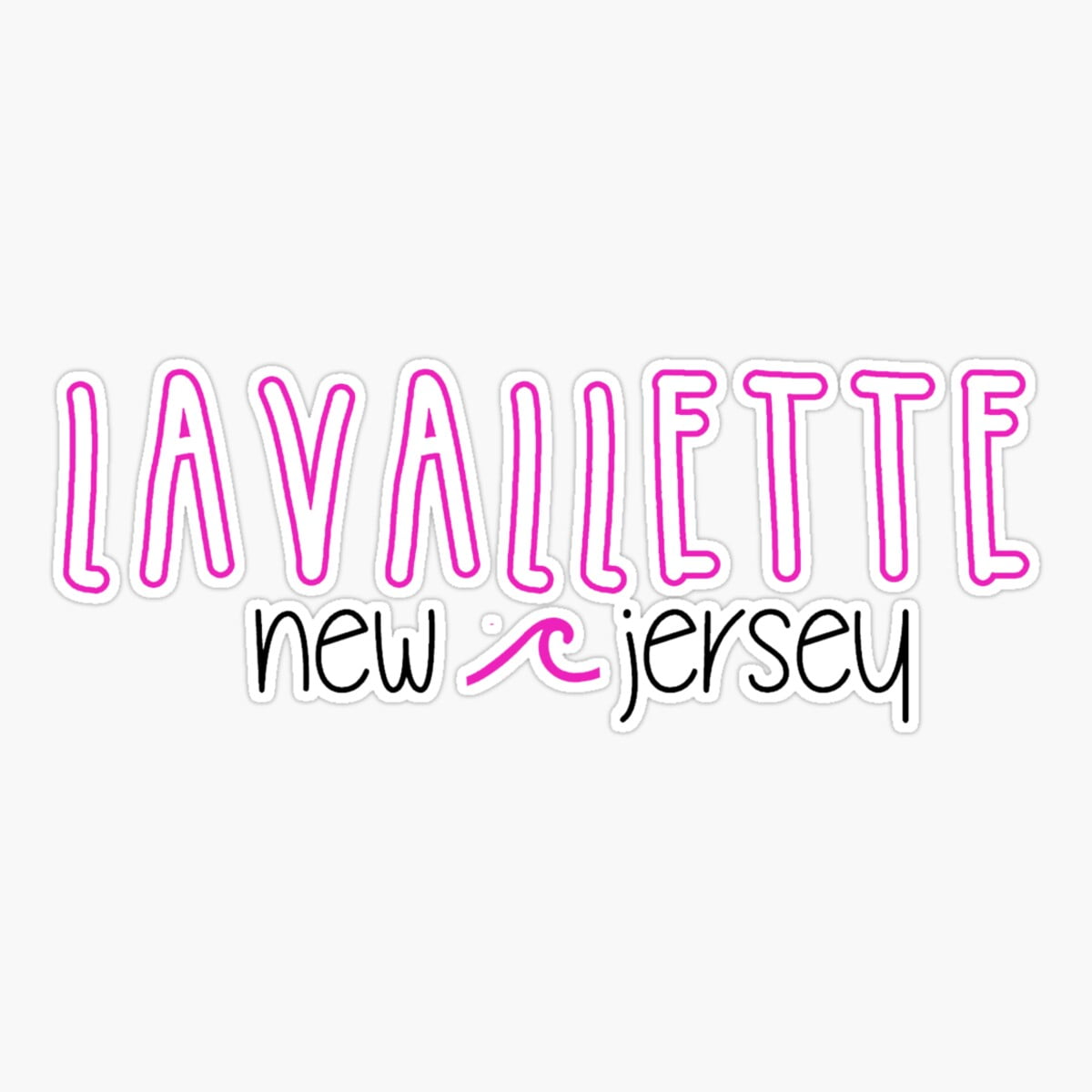 Onim Lavallette Sticker Sticker, Phone Decal Water Bottle Stickers Car ...