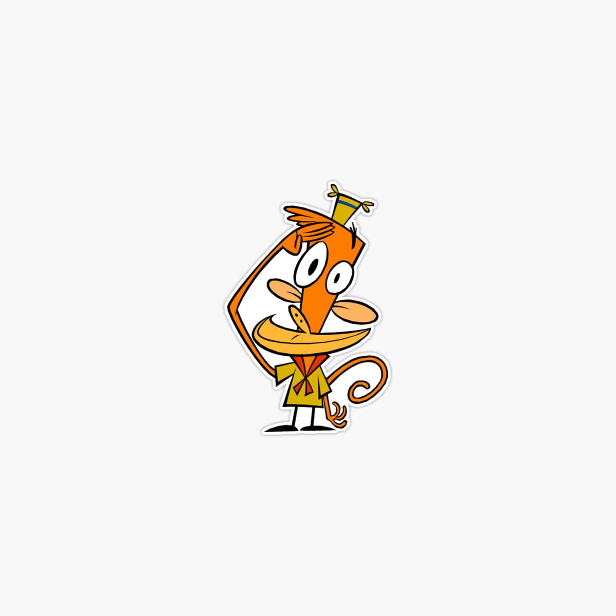 Onim Lazlo - Camp Lazlo Sticker, Phone Decal Water Bottle Stickers Car ...