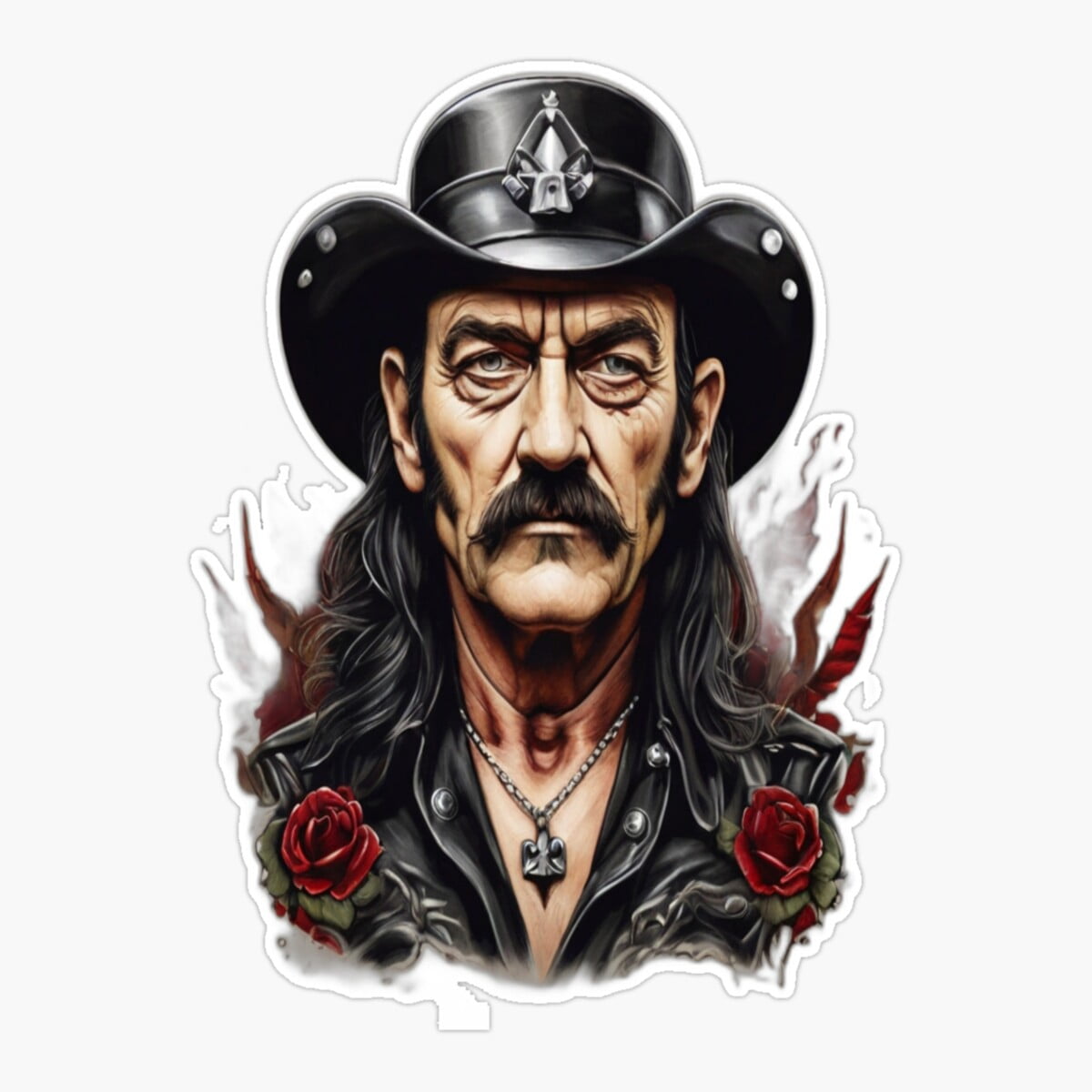Onim Lemmy Sticker, Phone Decal Water Bottle Stickers Car Decals, Funny ...
