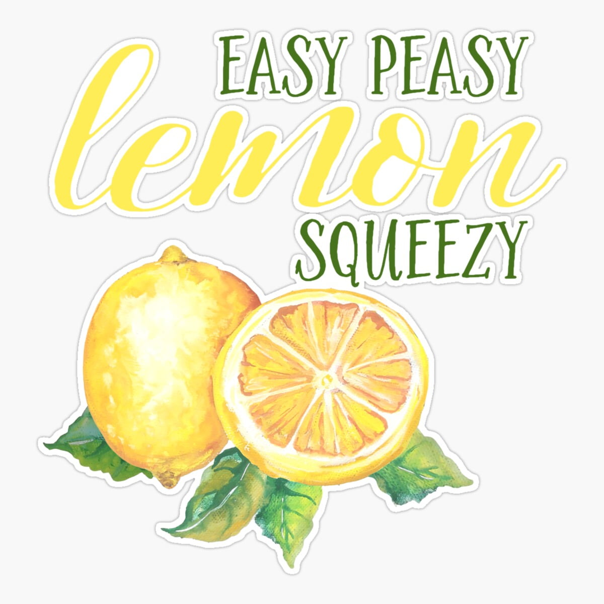 Onim Lemon Squeeze A Sticker, Phone Decal Water Bottle Stickers Car ...