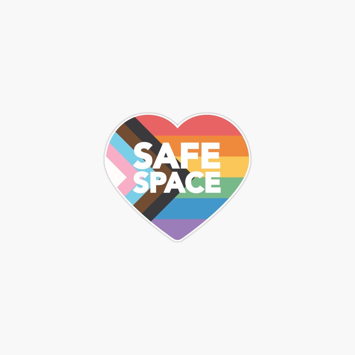 Onim Lgbt Safe Space Sticker, Phone Decal Water Bottle Stickers Car ...