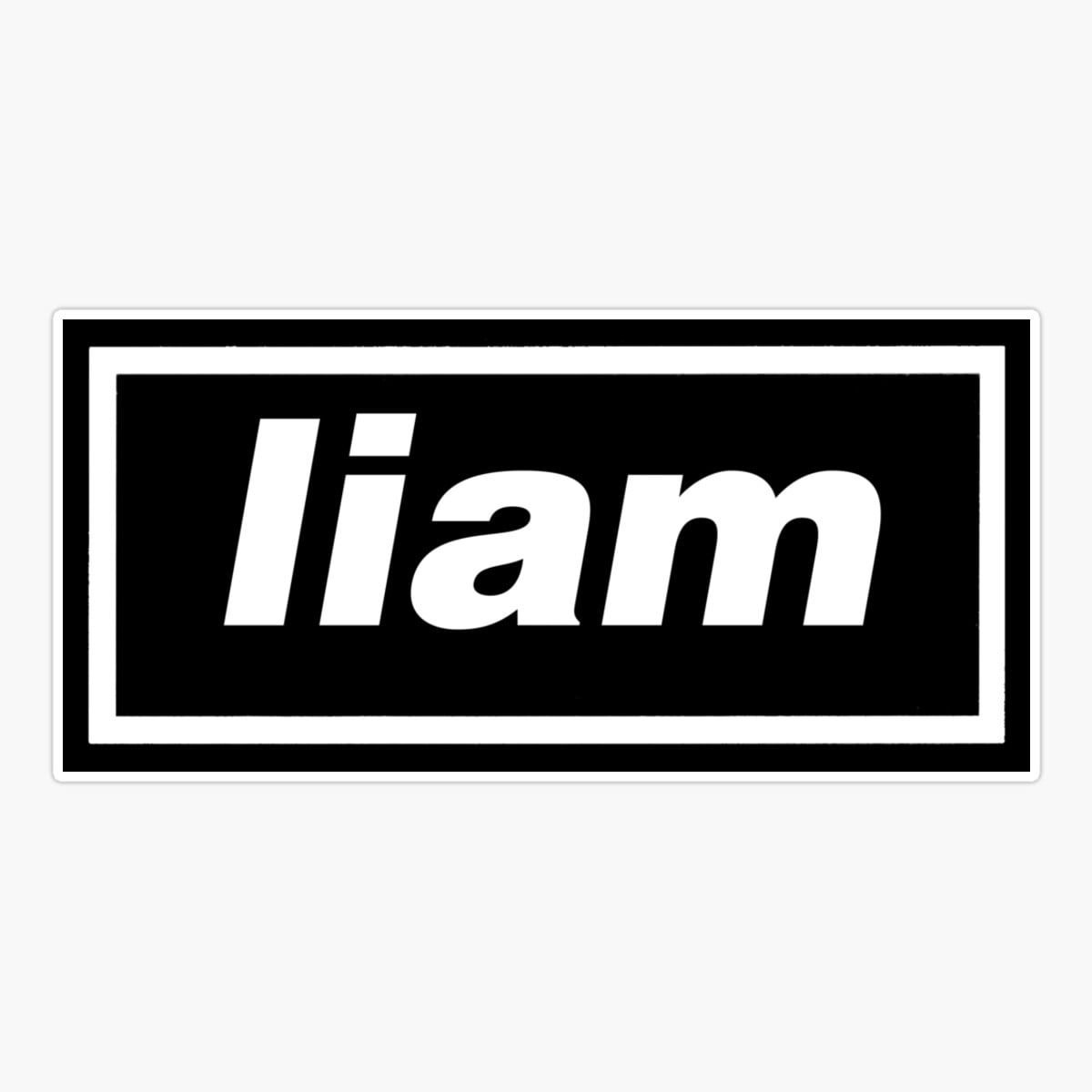 Onim Liam Oasis Sticker, Phone Decal Water Bottle Stickers Car Decals ...