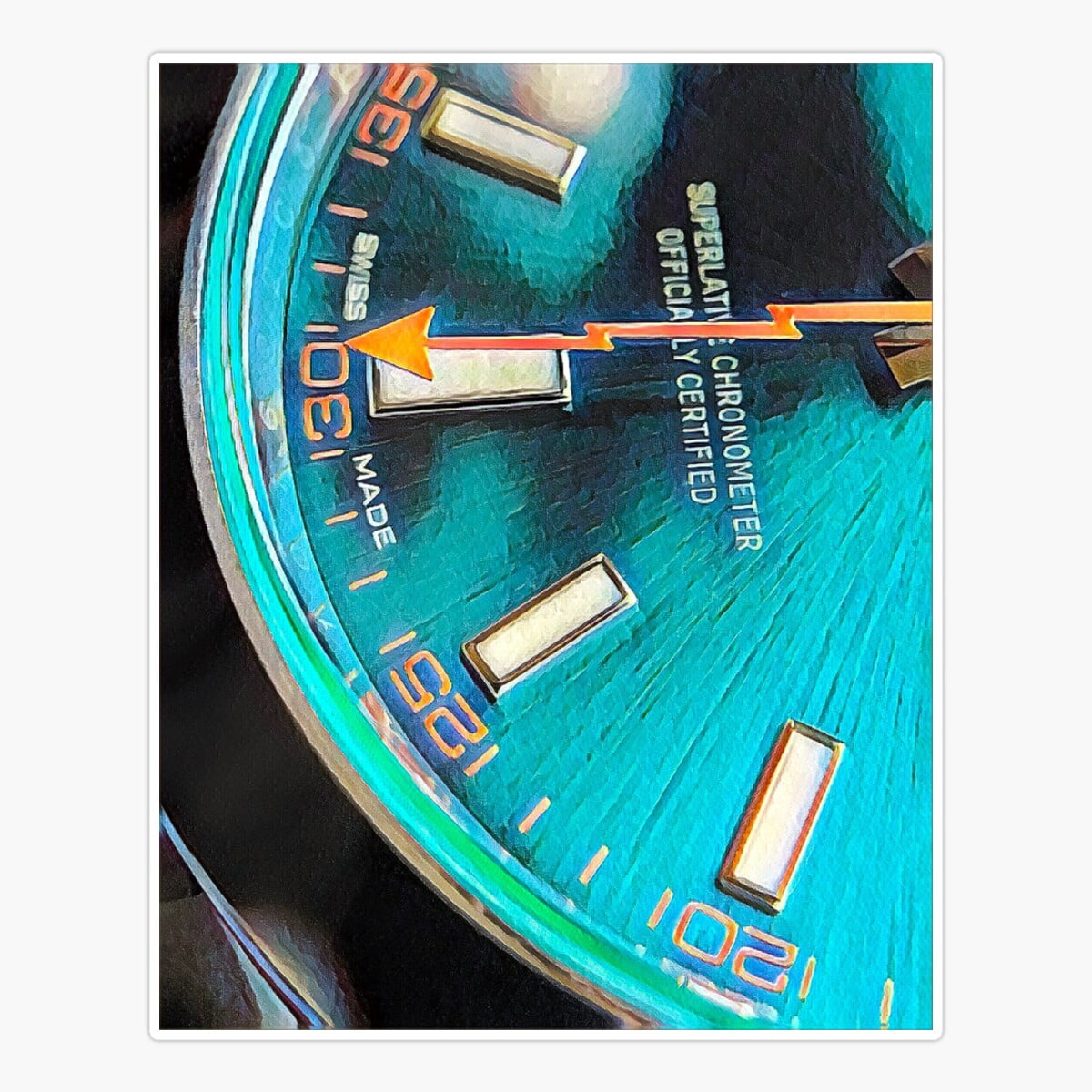 Onim Lightning Bolt Watch Hand Sticker, Phone Decal Water Bottle ...