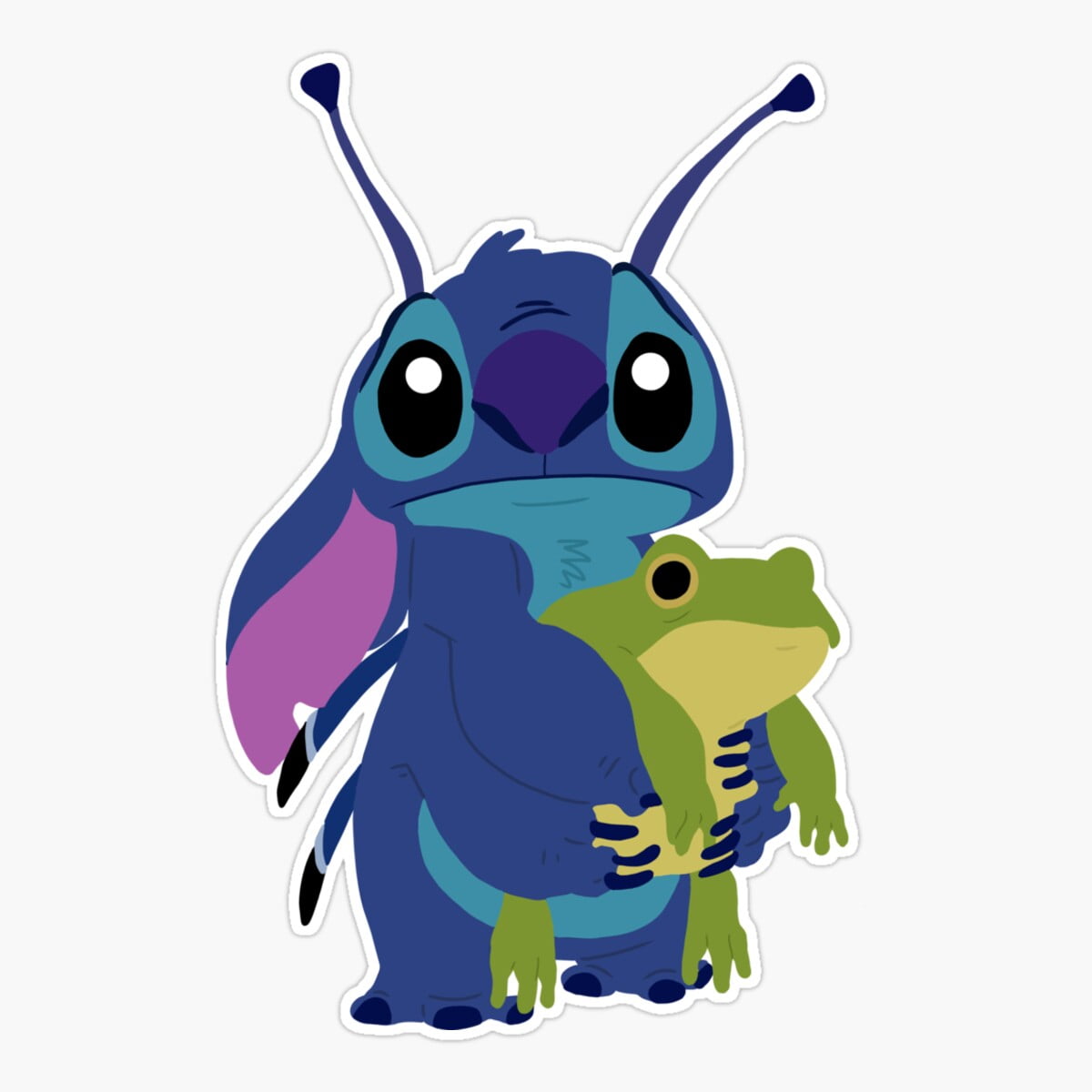 Onim Lilo & Stitch Sticker Sticker, Phone Decal Water Bottle Stickers ...