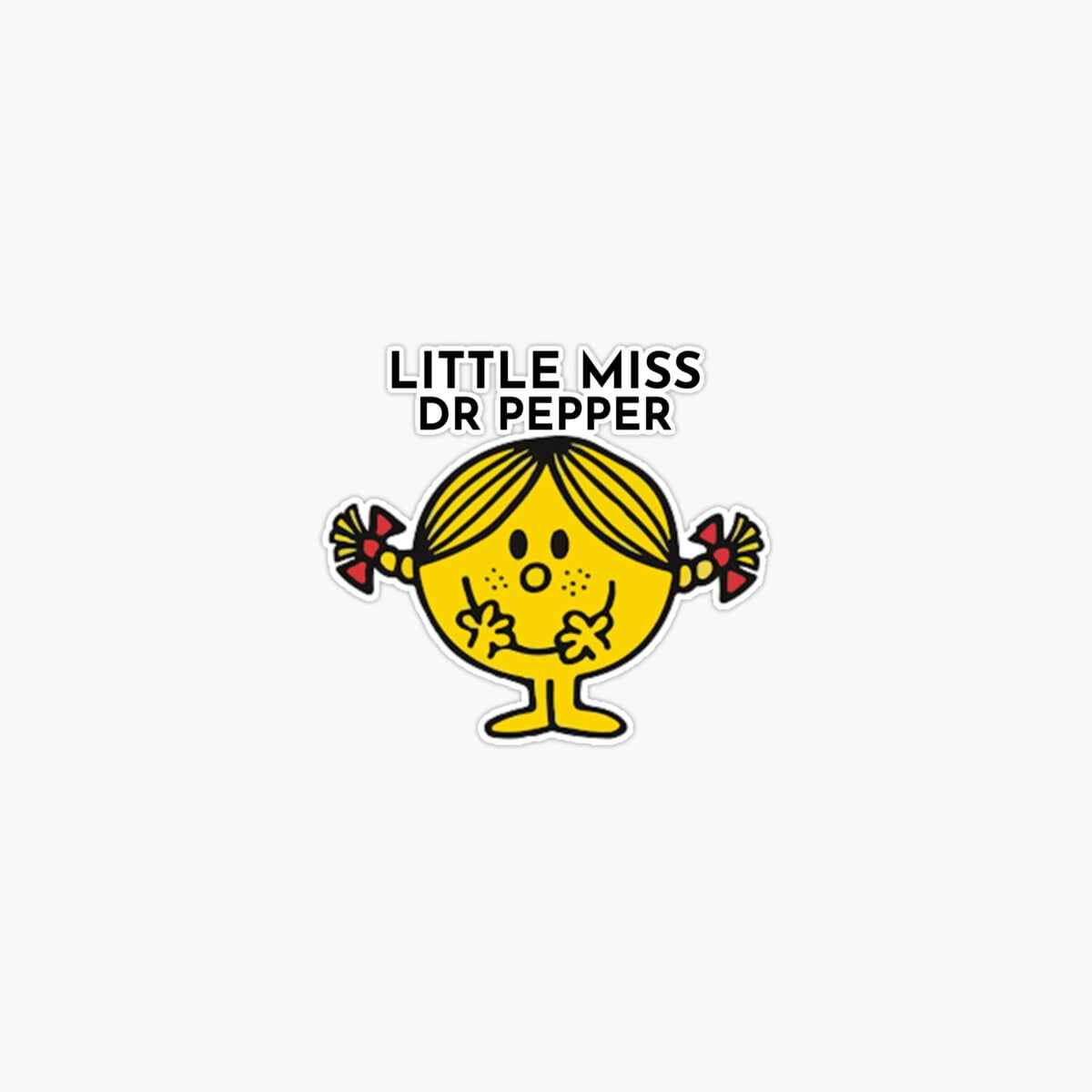 Onim Little Miss Dr Pepper Sticker, Phone Decal Water Bottle Stickers ... Onim Little Miss Dr Pepper Sticker, Phone Decal Water Bottle Stickers ...