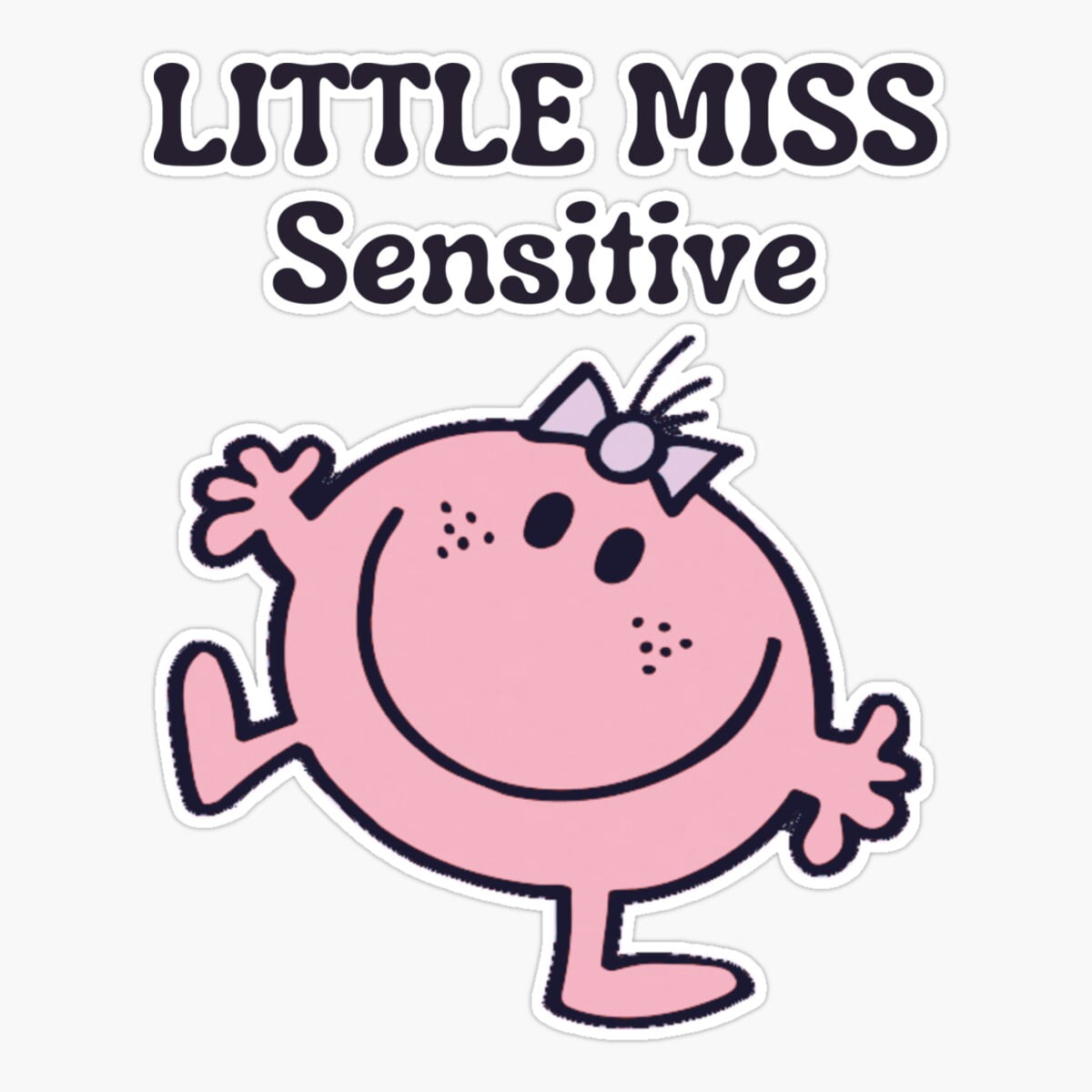 Onim Little Miss Sensitive, Sticker, Phone Decal Water Bottle Stickers ...