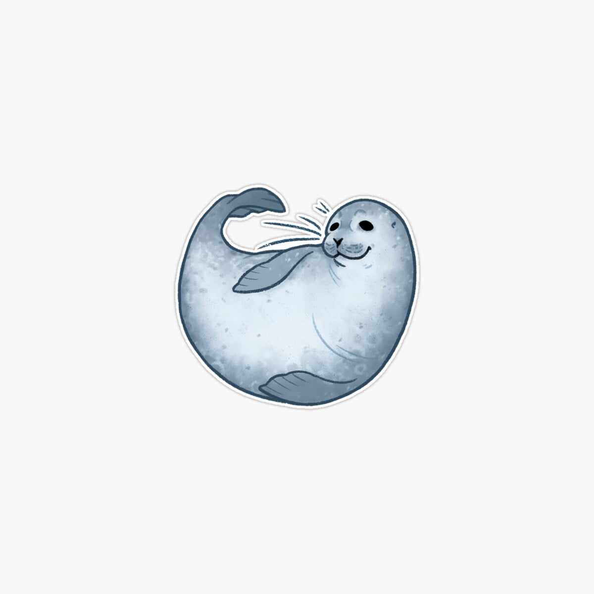 Onim Little Ringed Seal Sticker, Phone Decal Water Bottle Stickers Car ...