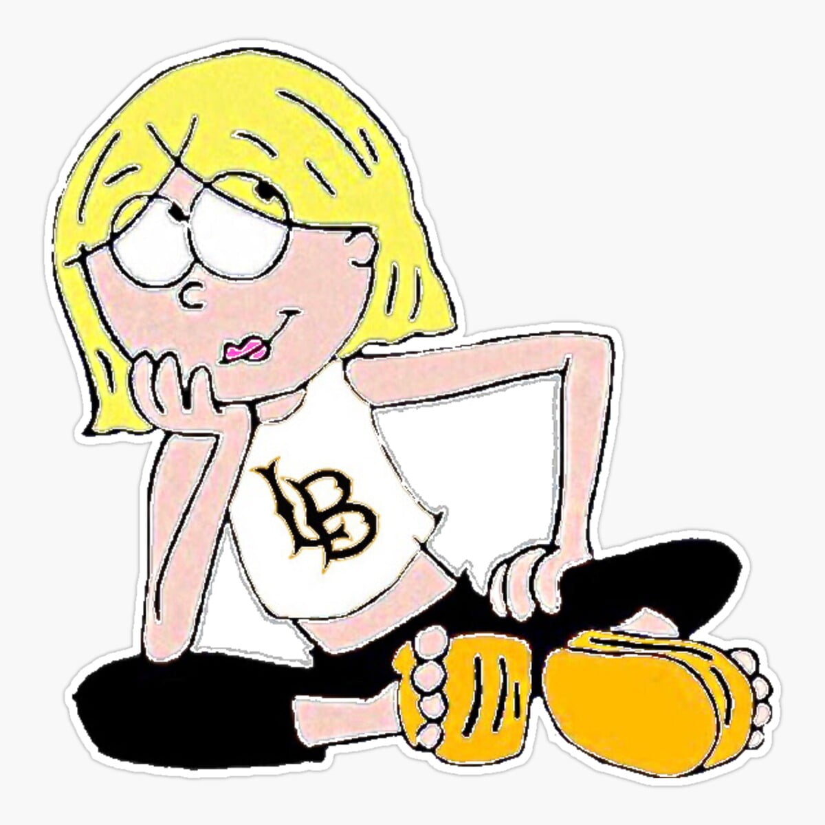 Onim Lizzie Mcguire Csulb Sticker, Phone Decal Water Bottle Stickers ...