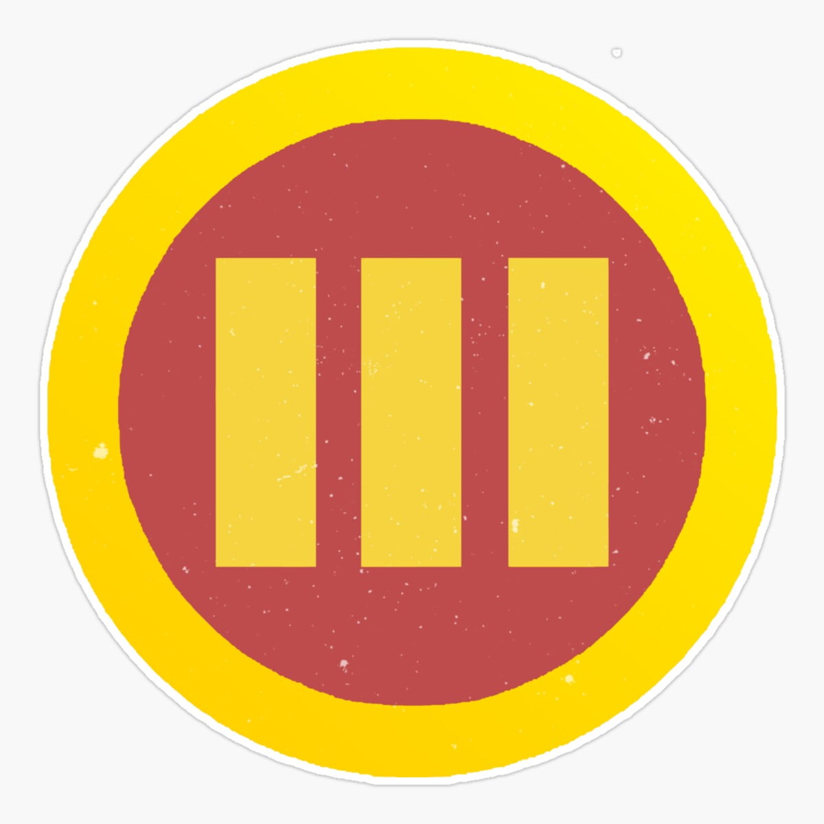 Onim Logic Bobby Tarantino 3 Cover Fan Art Circle Logo Stripes Sticker ...