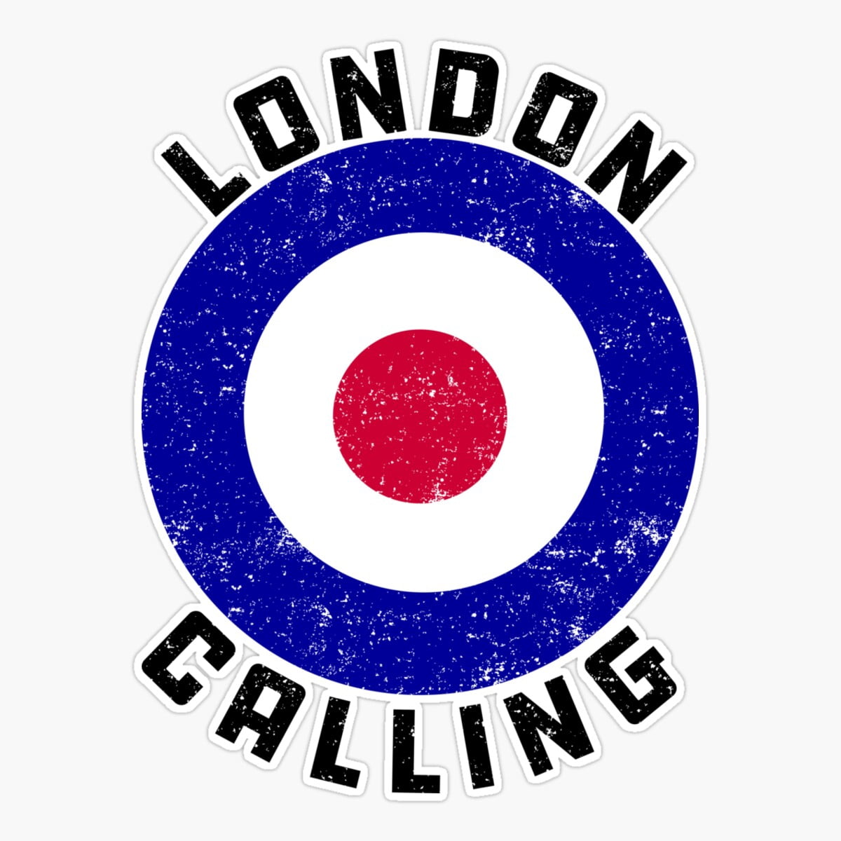 Onim London Calling All The Punks! Sticker, Phone Decal Water Bottle ...