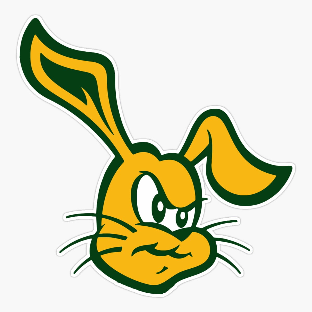 Onim Long Beach Poly Jackrabbit Logo Sticker, Phone Decal Water Bottle ...
