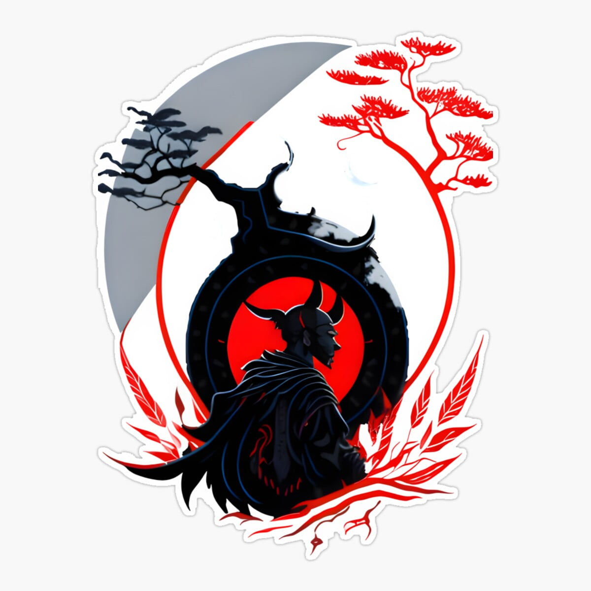 Onim Lost Warrior Sticker, Phone Decal Water Bottle Stickers Car Decals ...